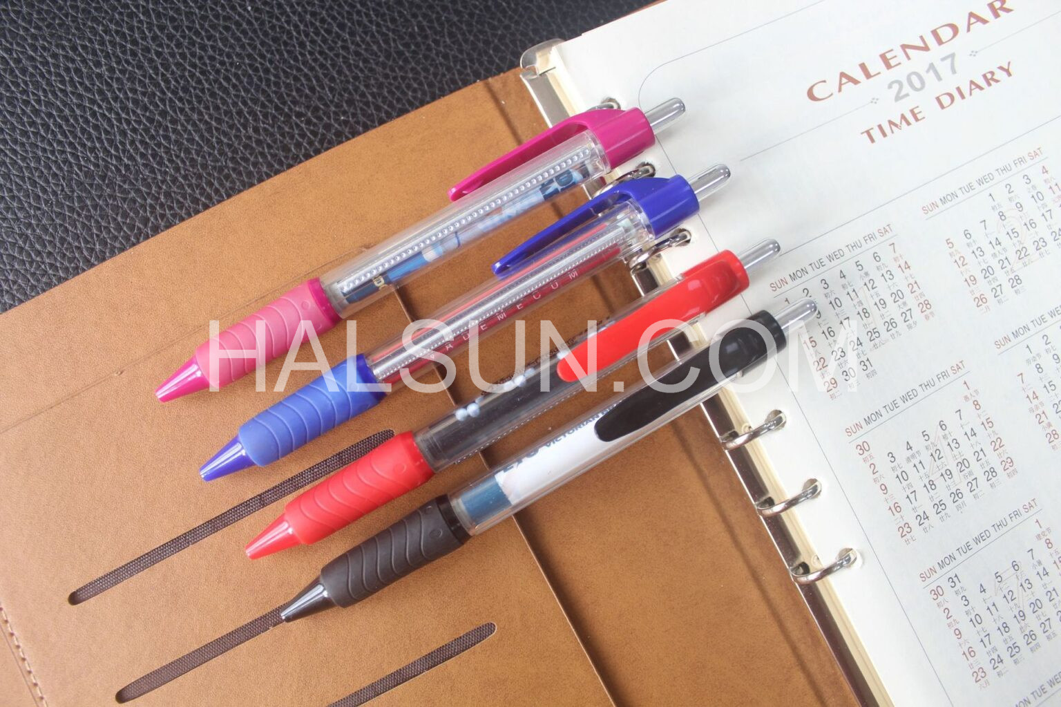 Banner Pens “WAVE”, Pens with Messages Pull out - HALSUN